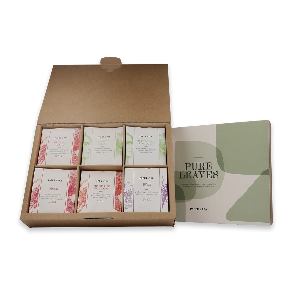 Pure Leaves – Beliebte Tee-Sorten in stilvollem Probierset
