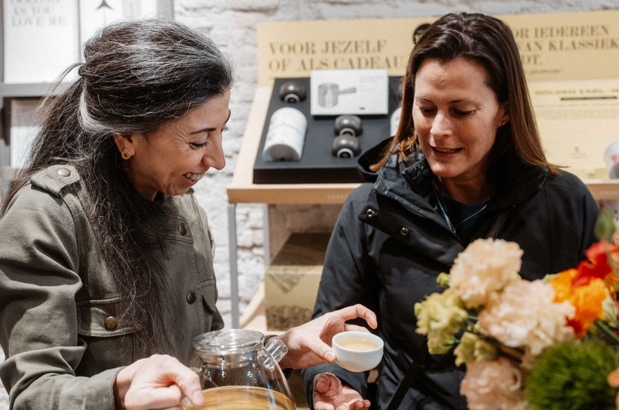 Matcha Schale "Clarity Bowl" » Unikate aus Porzellan